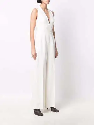 Alberta Ferretti Sleeveless Halterneck Jumpsuit