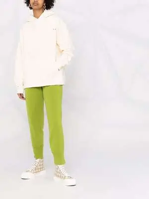 Alberta Ferretti Ribbed-detailing Knitted Joggers