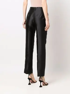 Alberta Ferretti High-waisted Tailored Trousers