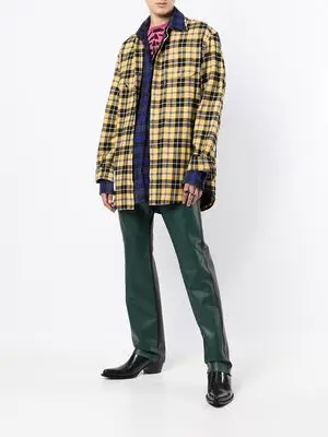 COOL T.M Plaid-check Print Shirt