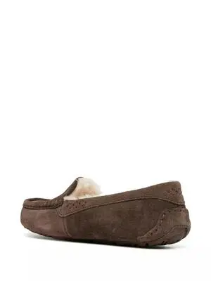 UGG Dakota Shearling-lined Loafers - Brown