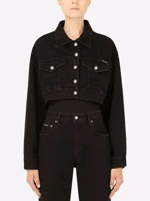 Dolce & Gabbana Cropped Denim Jacket