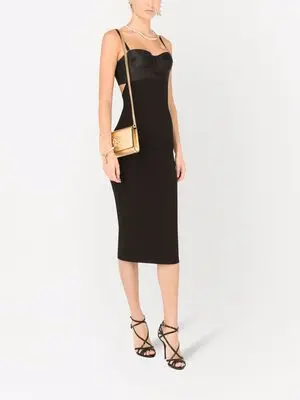 Dolce & Gabbana Cut-out Bustier Midi-dress