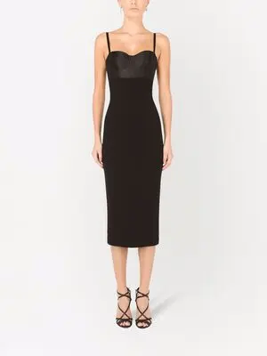 Dolce & Gabbana Cut-out Bustier Midi-dress