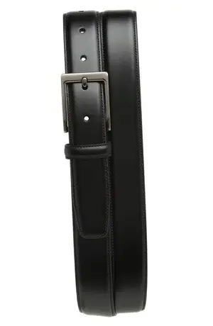 ORIGINAL PENGUIN Leather Belt - Blk