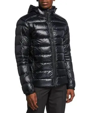 Canada Goose Crofton Quilted Zip Hoodie - Black