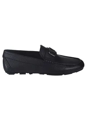 Valentino Garavani V Logo Loafers