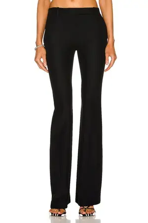 Alexander McQueen Narrow Bootcut Trousers - Black