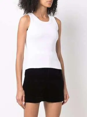 STYLAND Organic Cotton Vest - White
