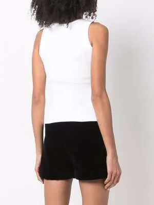 STYLAND Organic Cotton Vest - White