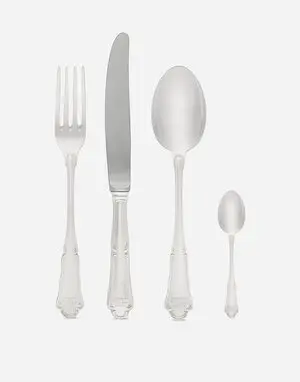Dolce & Gabbana 4-piece German Silver Flatware Set - Multicolor