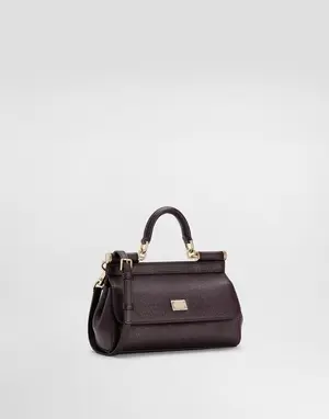 Dolce & Gabbana Mini Sicily Handbag - Bordeaux