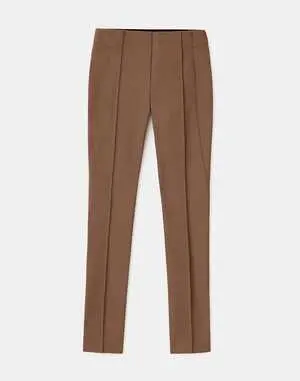 Lafayette 148 New York Acclaimed Stretch Gramercy Pant - Toffee