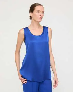 Lafayette 148 New York Shirt Tail Hem Tops