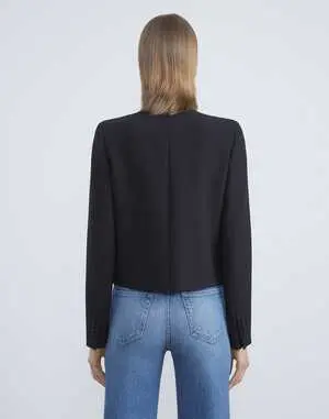 Lafayette 148 New York Plus-size Lex Jacket In Italian Double Face Wool