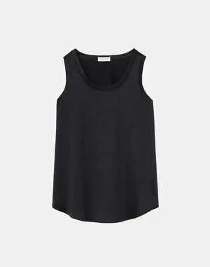 Shirt Tail Hem Camis Tanks For Women