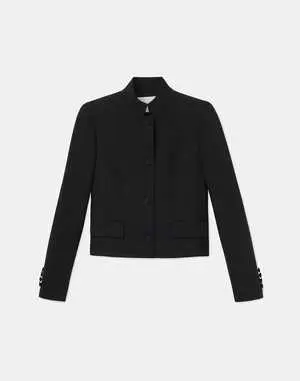 Lafayette 148 New York Lex Jacket In Italian Double Face Wool