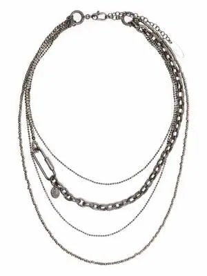 Brunello Cucinelli Layered Multi-chain Necklace