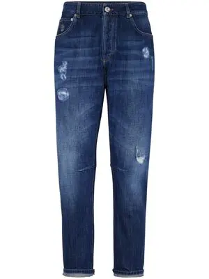 Brunello Cucinelli Straight-leg Jeans - Blue