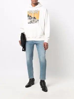 DIESEL® Straight Leg Cropped Jeans