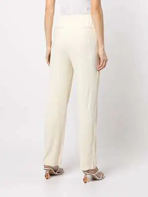 Simkhai Plissé Straight-leg Trousers