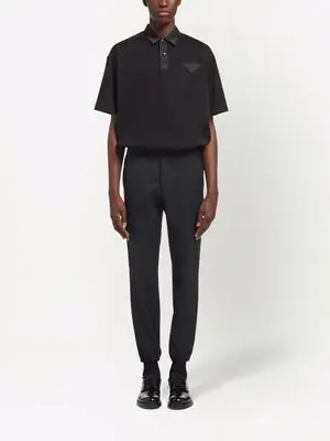 Prada Wool Gabardine Trousers