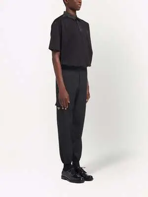 Prada Wool Gabardine Trousers