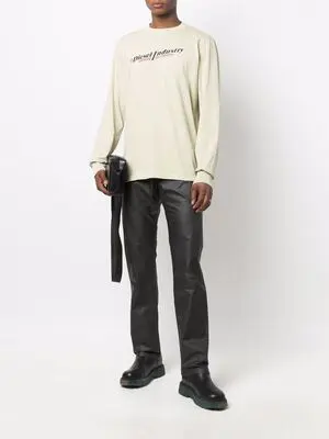 DIESEL® Coated Cotton Blend Trousers