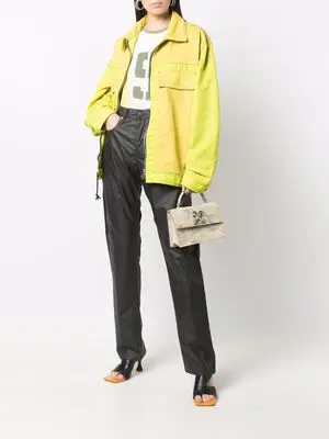 DIESEL® Coated Cotton Blend Trousers