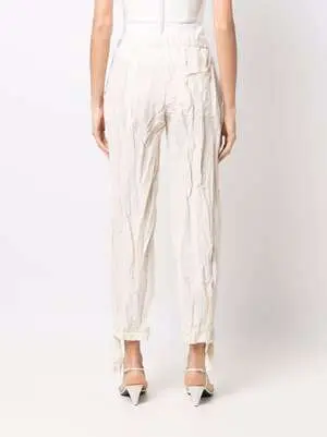JIL SANDER Crinkle-effect Trousers