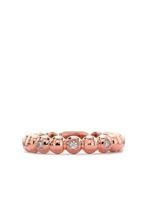 PRAGNELL 18kt Rose Gold Bohemia Diamond Ring - Pink