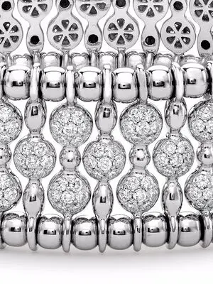 PRAGNELL 18kt White Gold Bohemia Diamond Bracelet - Silver