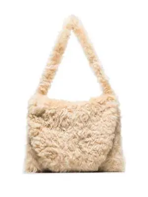 ERL Shearling Messenger Bag