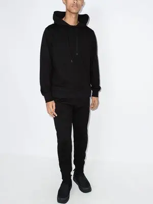 Canada Goose Huron Logo-patch Hoodie - Black