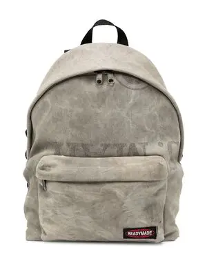 Readymade Logo-patch Cotton Backpack - Grey