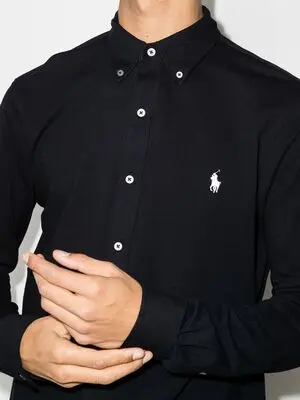 Polo Ralph Lauren Long-sleeve Button-down Shirt - Blue
