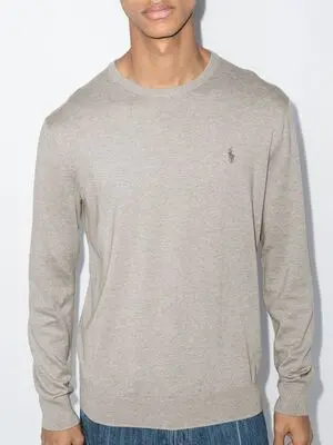 Polo Ralph Lauren Polo Pony Crew Neck Jumper - Grey