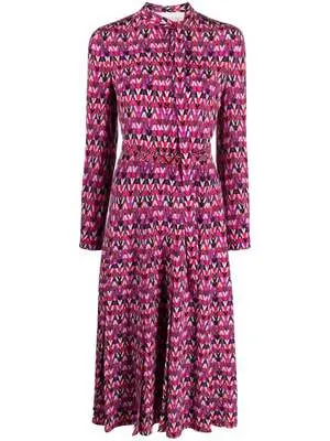 Valentino Garavani Tie Neck Day Dresses