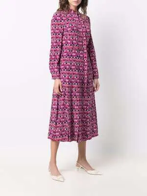 Valentino Garavani Optical Print Shirtdress
