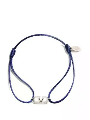 Valentino Garavani VLogo Signature Bracelet Blue