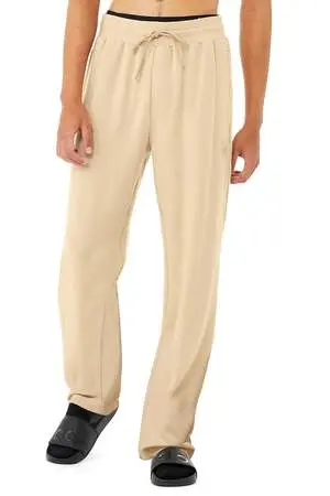 Alo Yoga Micro Waffle Fast Break Sweatpant - Sand Dune
