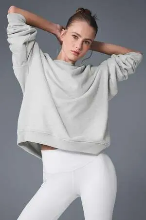 Alo Yoga Off The Shoulder Sweatshirts Hoodies For Women