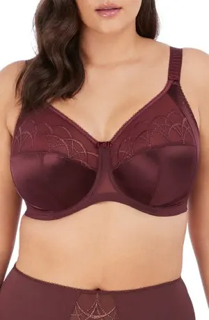 Elomi 'cate' Underwire Bra Raisin