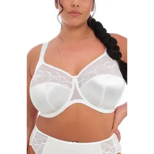 Elomi Cate' Underwire Bra - White