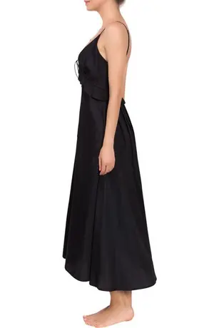 EVERYDAY RITUAL Sophia Nightgown - Black