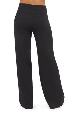 Spanx Airessentials Wide Leg Pants - Very Black