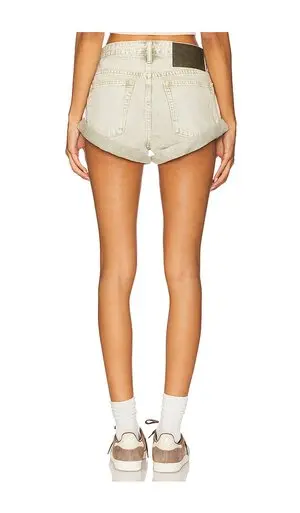 ONETEASPOON Bandits Low Waist Denim Short - Antique Khaki