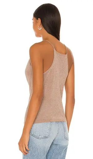 525 America Cowl Neck Tank In Taupe