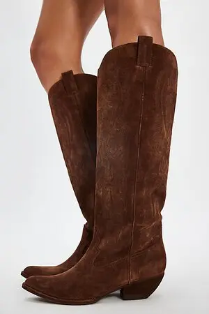 Women's Tall Suede Boots