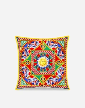 Dolce & Gabbana Canvas Cushion Medium - Multicolor